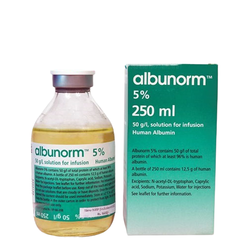 ALBUNORM Human Albumin 5% (50g / L) Solution for IV Infusion 250mL price in the Philippines ...